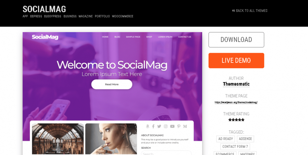 10+ Free WordPress Social Network Themes