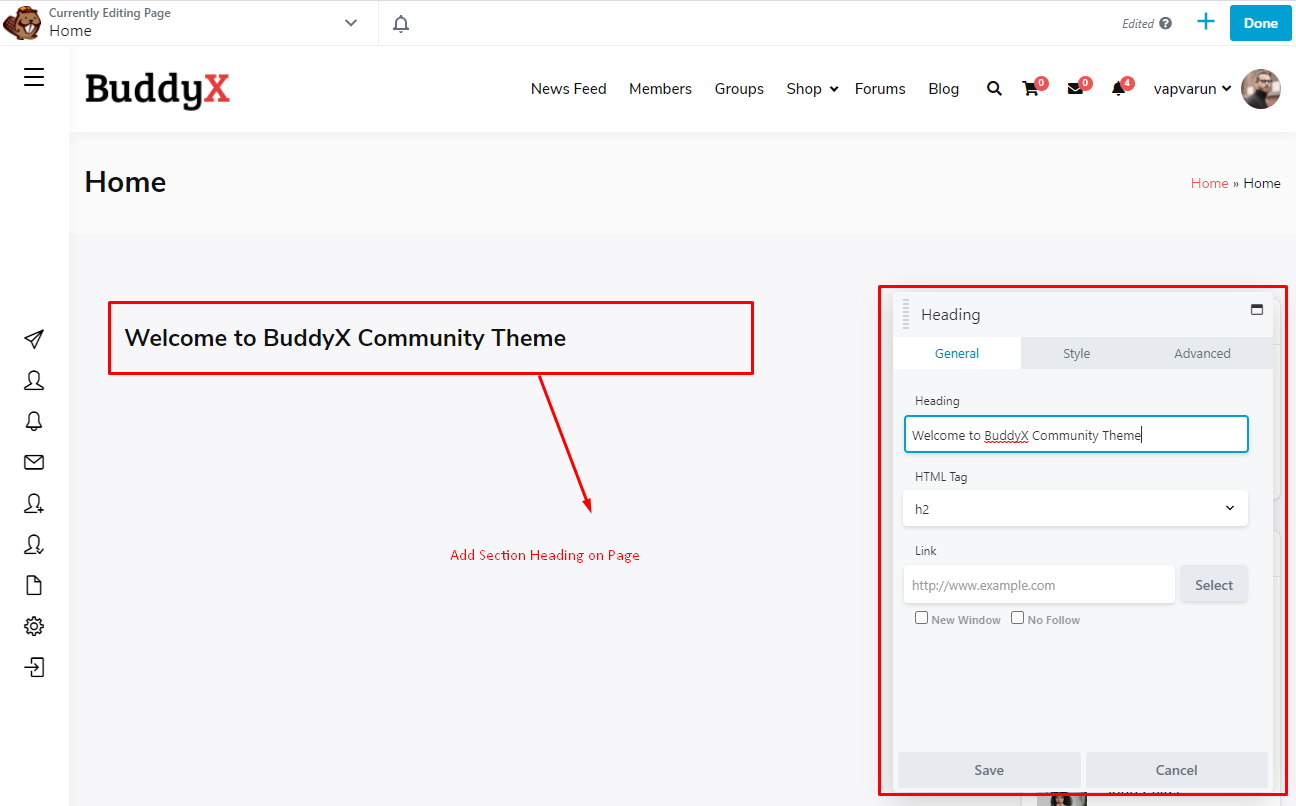 Beaver Builder - BuddyX Theme