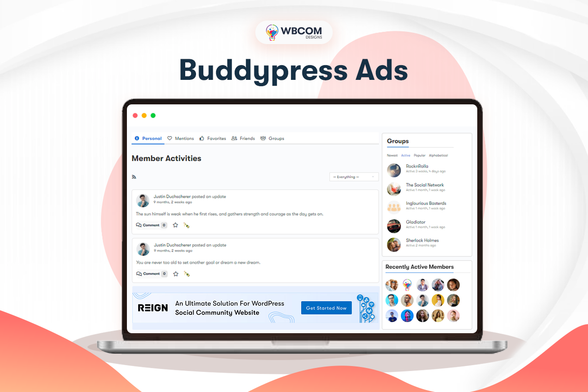 BuddyPress Ads Plugin Review 2025-BuddyX Theme