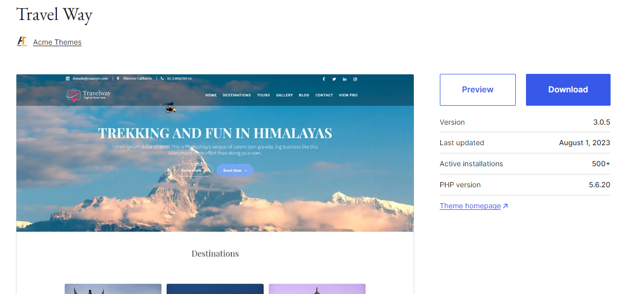 10 Best Free WordPress Travel Themes Of 2025