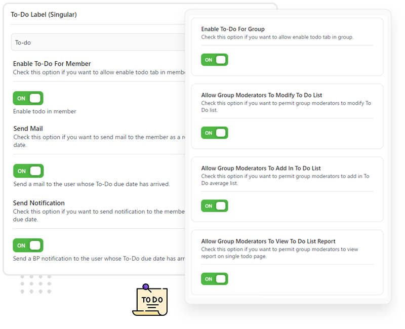 Can Members Create Categories for Organizing their To-Do tasks in BuddyPress? - BuddyX Theme ...