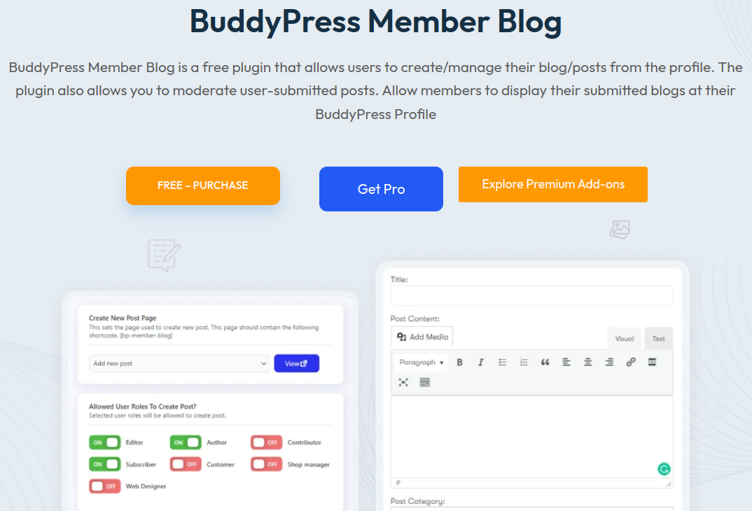 How to Create and Manage User Blogs in BuddyPress - BuddyX Theme