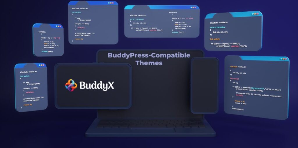 5 Best BuddyPress-Compatible Themes - BuddyX Theme
