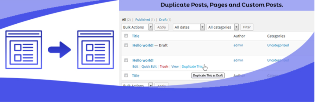How to Duplicate a Page in WordPress - BuddyX Theme